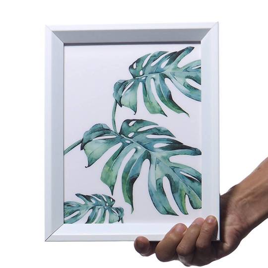 Portrait monstera print - Woon Leng Nursery