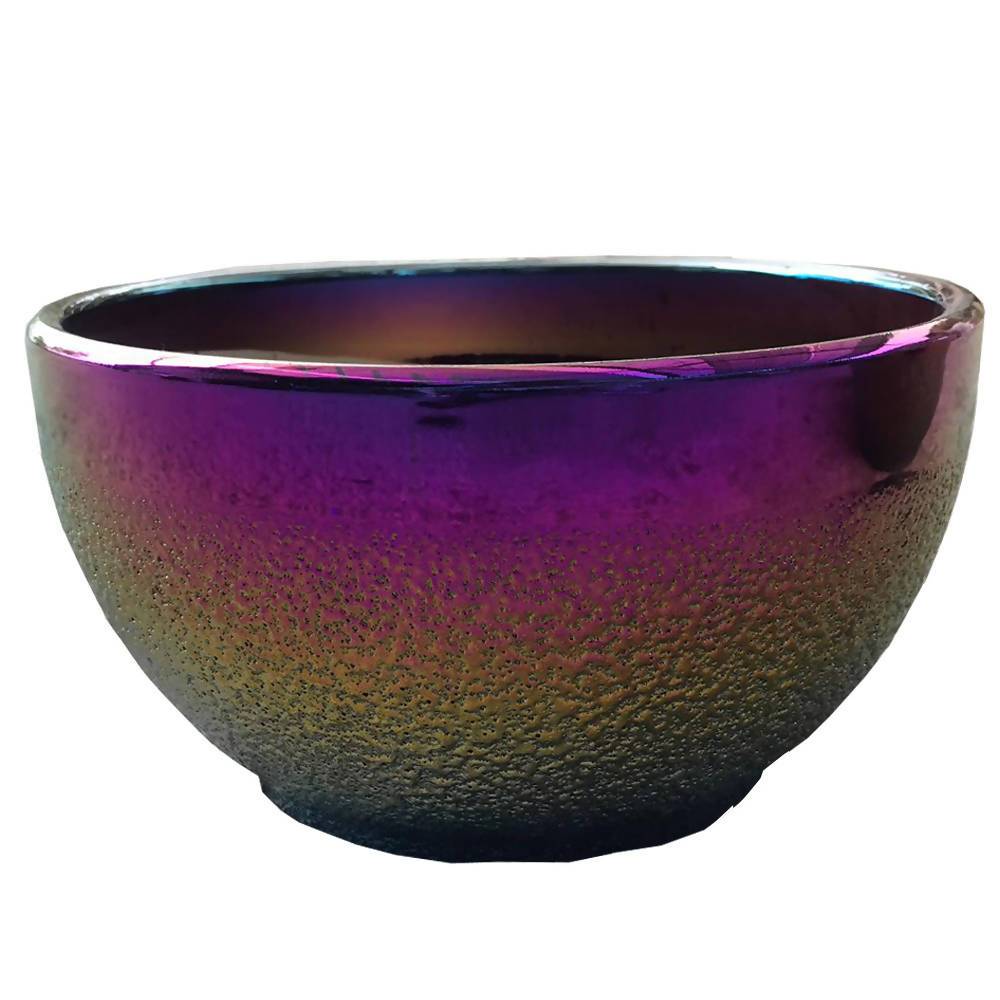 Pot Ceramic Special Metallic Rainbow - Woon Leng Nursery